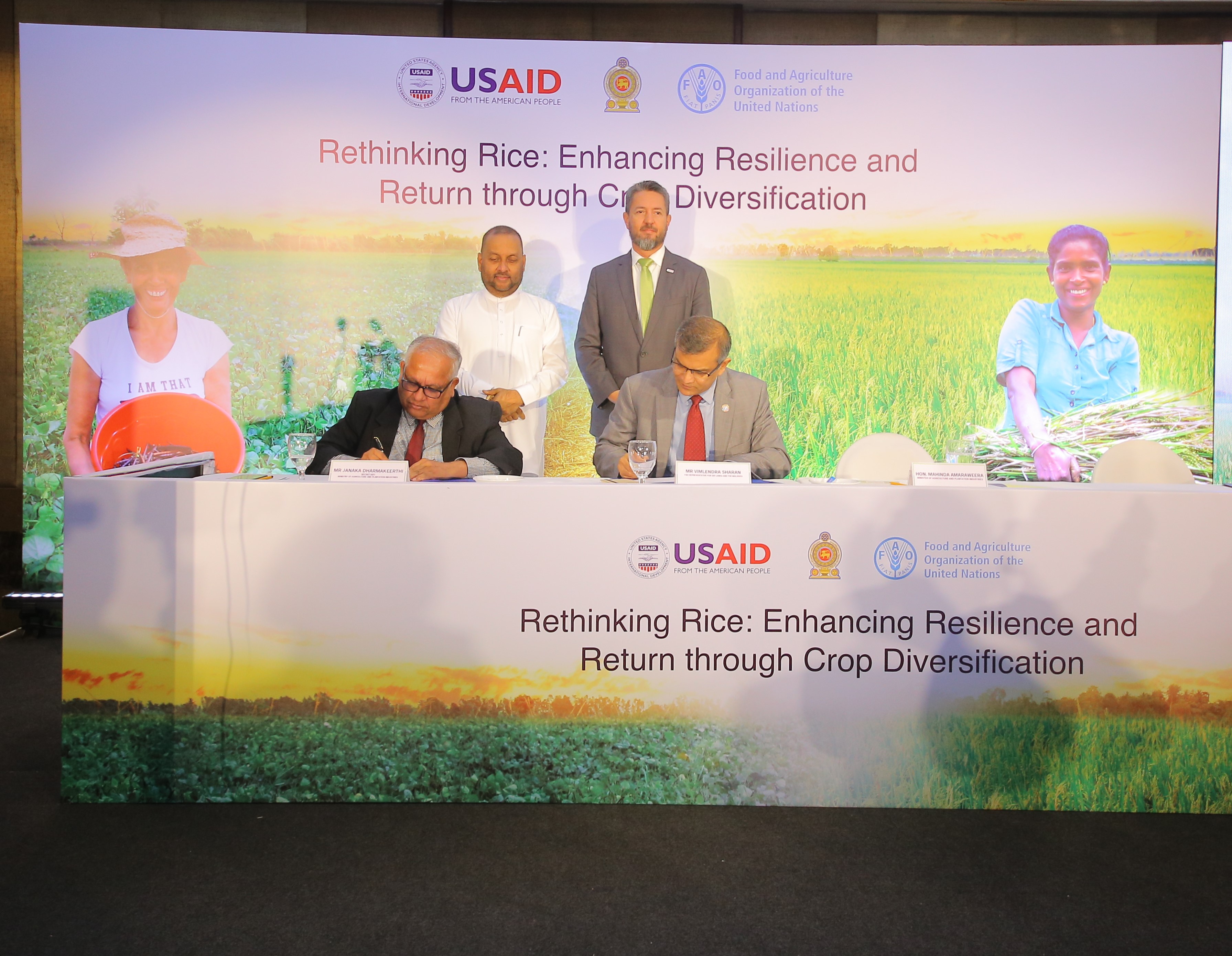 FAO, USAID, and Ministry of Agriculture Partner to Continue Agriculture Sector Revitalization ...